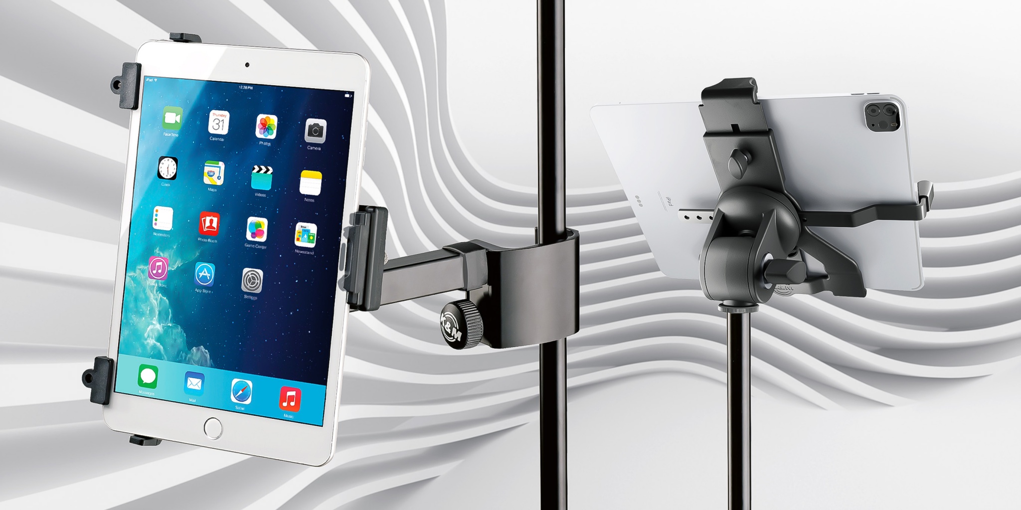 Overview of all K&M iPad & tablet holders - König & Meyer